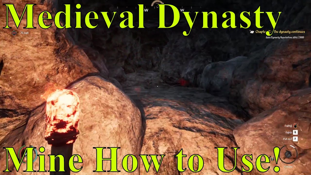 Medieval Dynasty How to Control Mine To Get Massive Iron Hauls! - YouTube