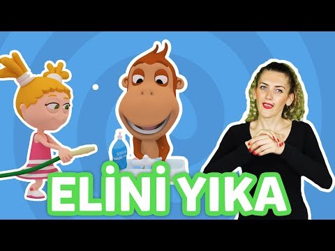 Kukuli – Elini Yıka 🙉 | İşaret Dili ile Eğlenceli Çocuk Şarkıları & Çizgi Filmler