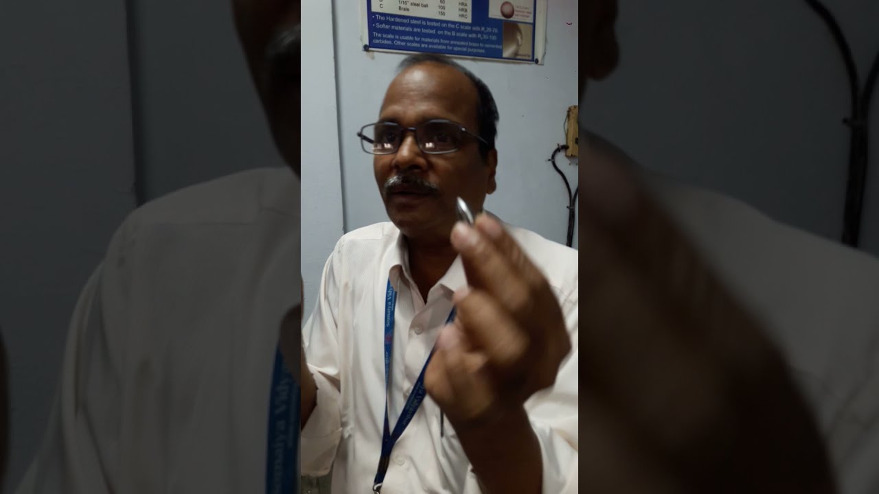 Hardness test 1: Rockwell hardness tests HRA and HRB scales - YouTube