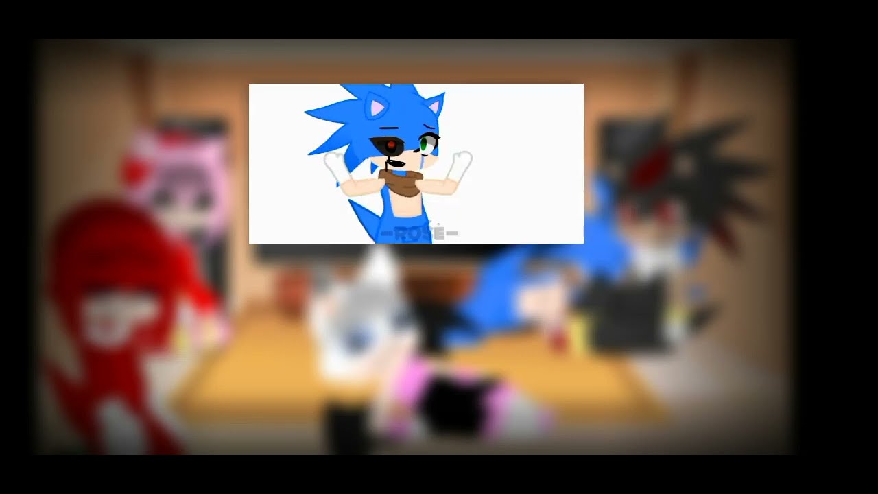 sonic and his friends react.... ||Sonadow||Sad Amy|| - YouTube