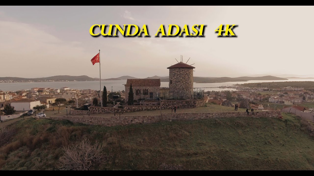 CUNDA ADASI DRONE ÇEKİMİ 4K - YouTube