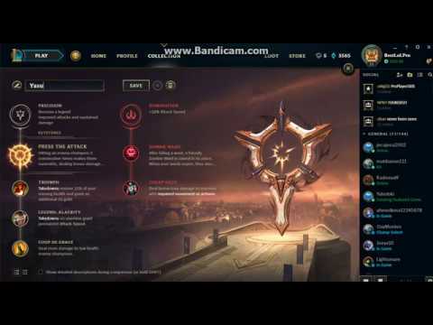 Yasuo runes ! - YouTube