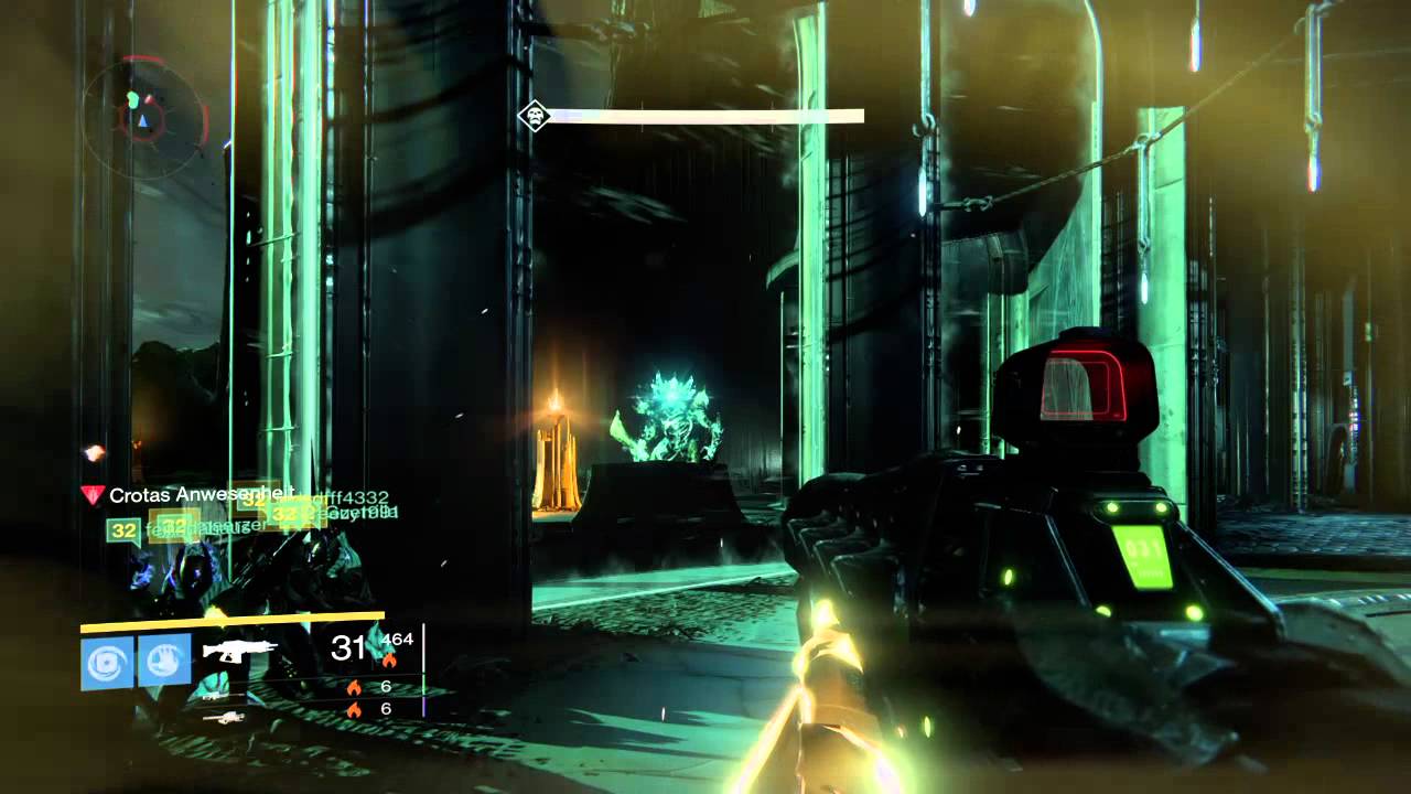 Destiny - Crotas End Hard Final Boss (Warlock, Sword view) - YouTube