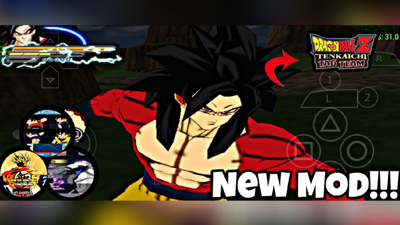 New DBZ TTT MOD FULL PORT BT3 VERSION LATINO DONWLOAD PPSSPP!!!!! - YouTube