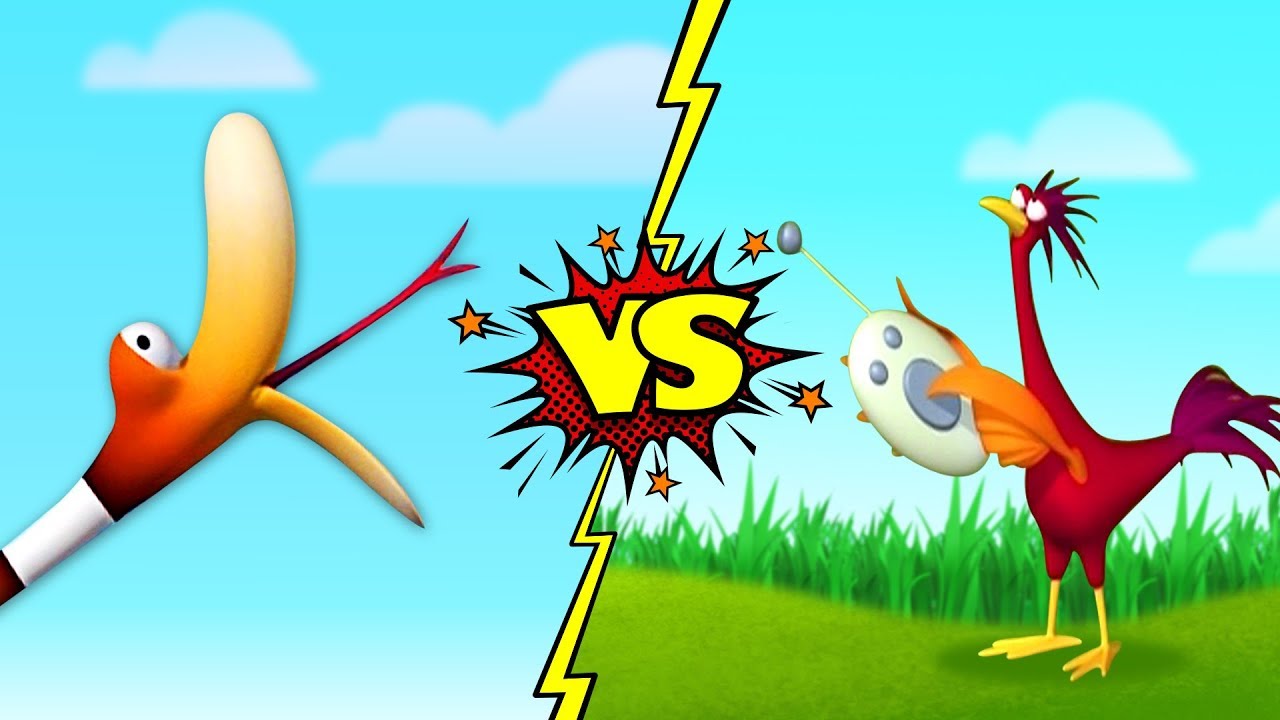 Snake VS Bird | Funny Cartoon For Kids | VS Series | Gazoon Animal ...