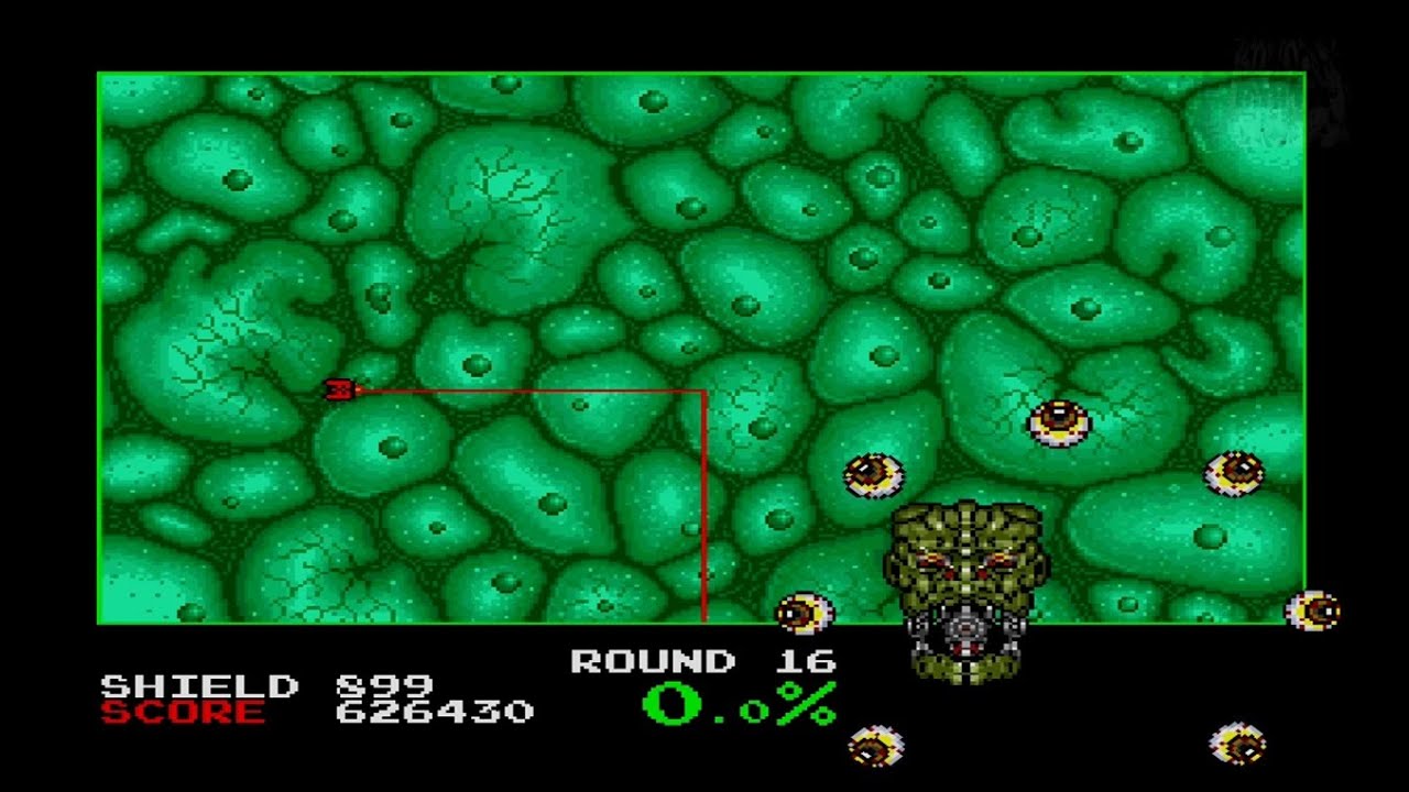 Qix Neo Gameplay Original Mode (PlayStation,PSX,PS1) - YouTube