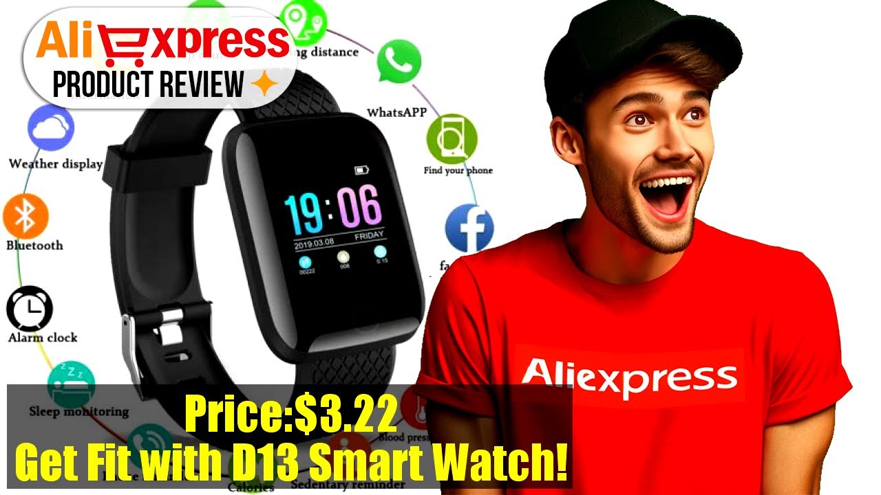 Unboxing the D13 Smart Watch: The Ultimate Fitness Tracker You Need to ...