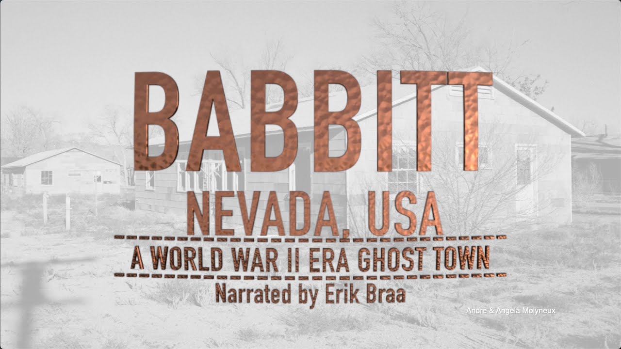 Babbitt, Nevada, USA: A World War II Era Ghost Town - YouTube