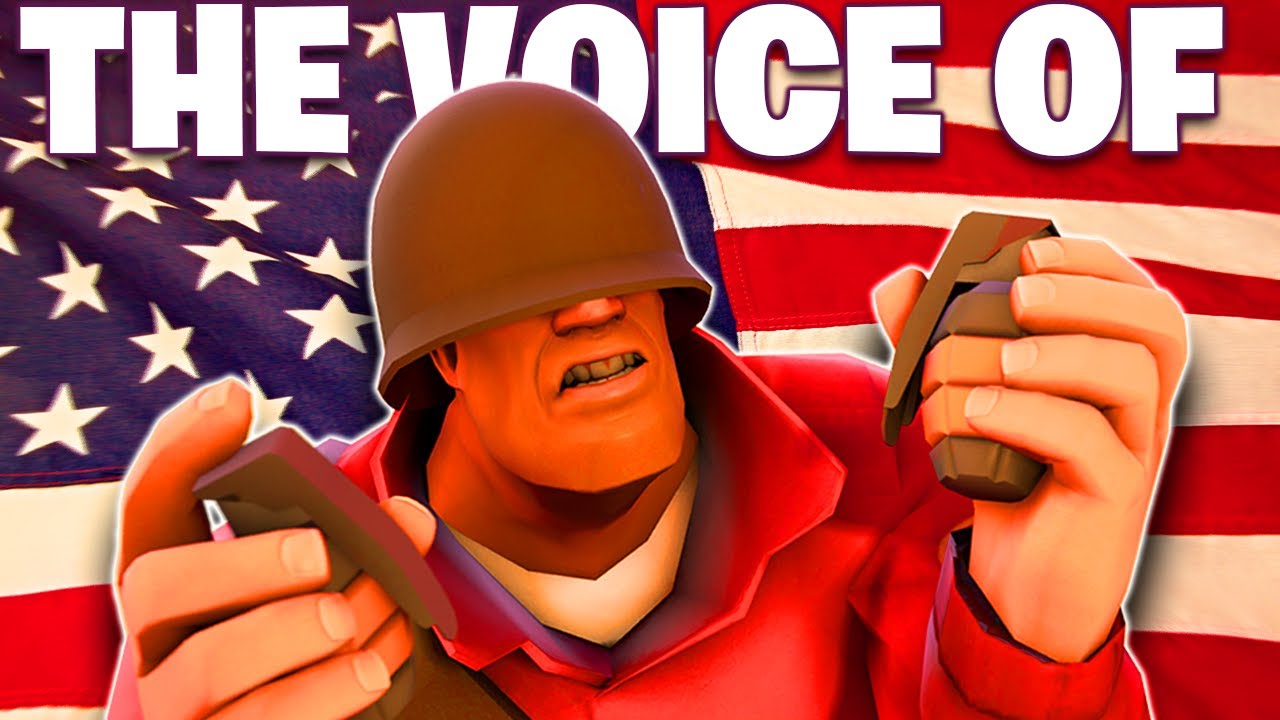 My Soldier voice SHOCKS people in TF2! - YouTube