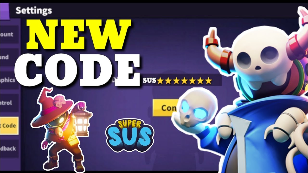 *New* Promo Code Super Sus August 2022 || Super Sus August Codes ...