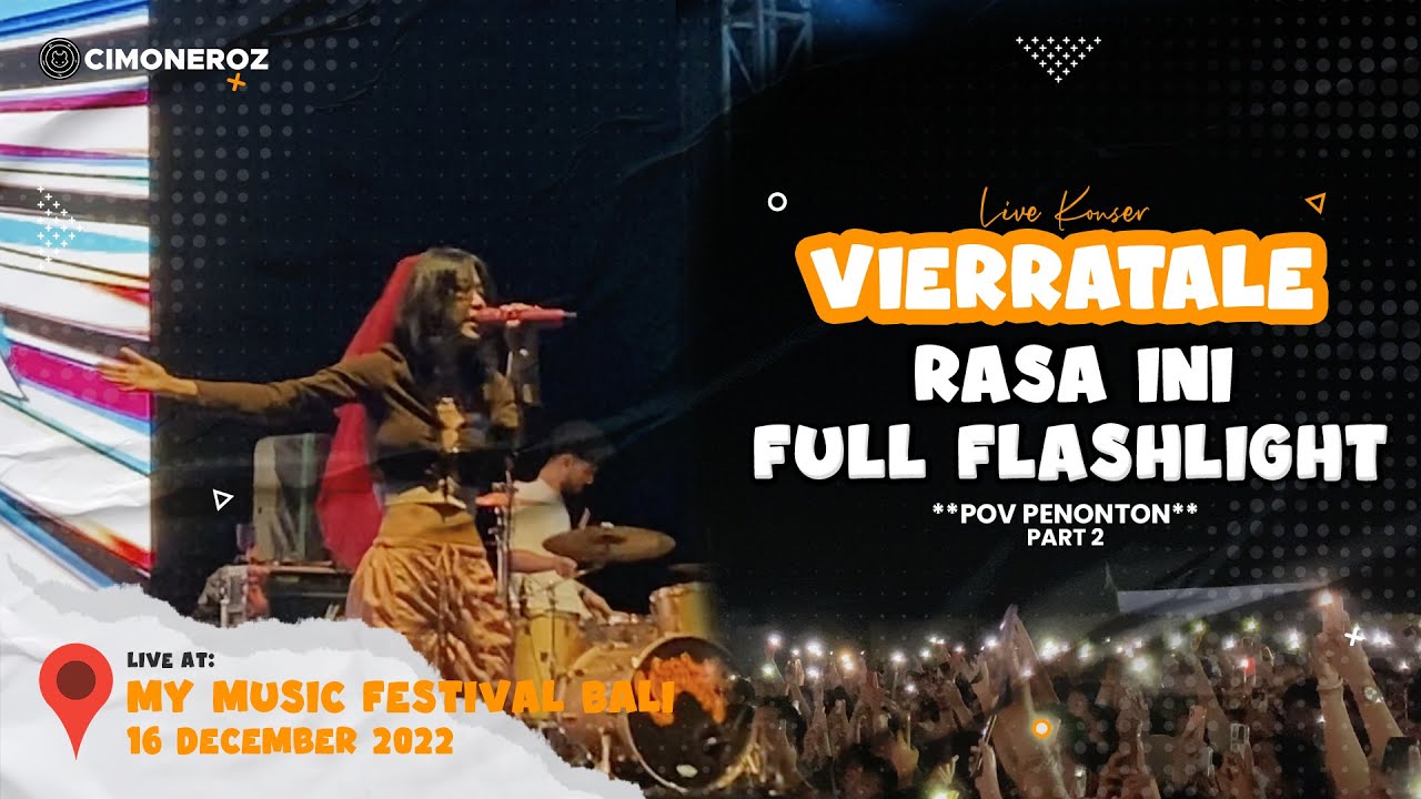 Rasa Ini - Vierratale Live At MMF Bali 2022 (My Music Festival Bali ...