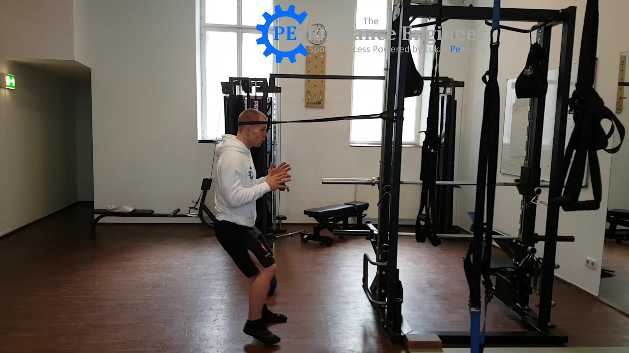 Band Resisted Three Way Neck Iso Walkout - YouTube