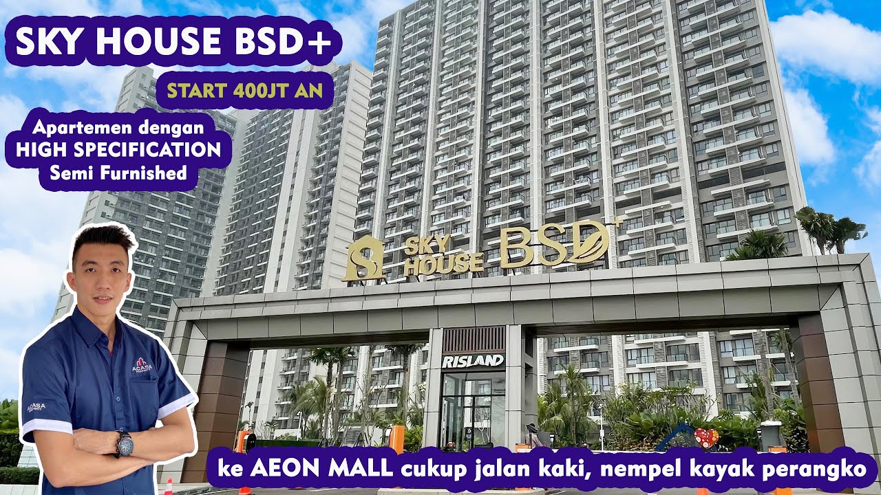 Skyhouse BSD+ I Berlokasi di CBD BSD I Sebelah Aeon Mall BSD ...