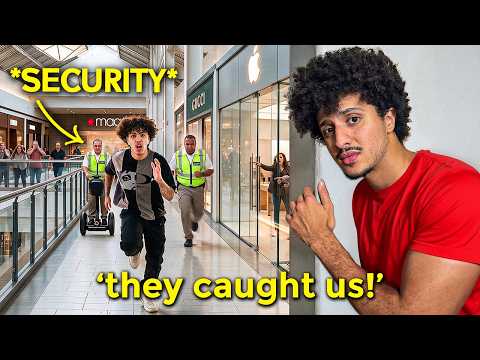 Hiding From Security in America's Biggest Mall!