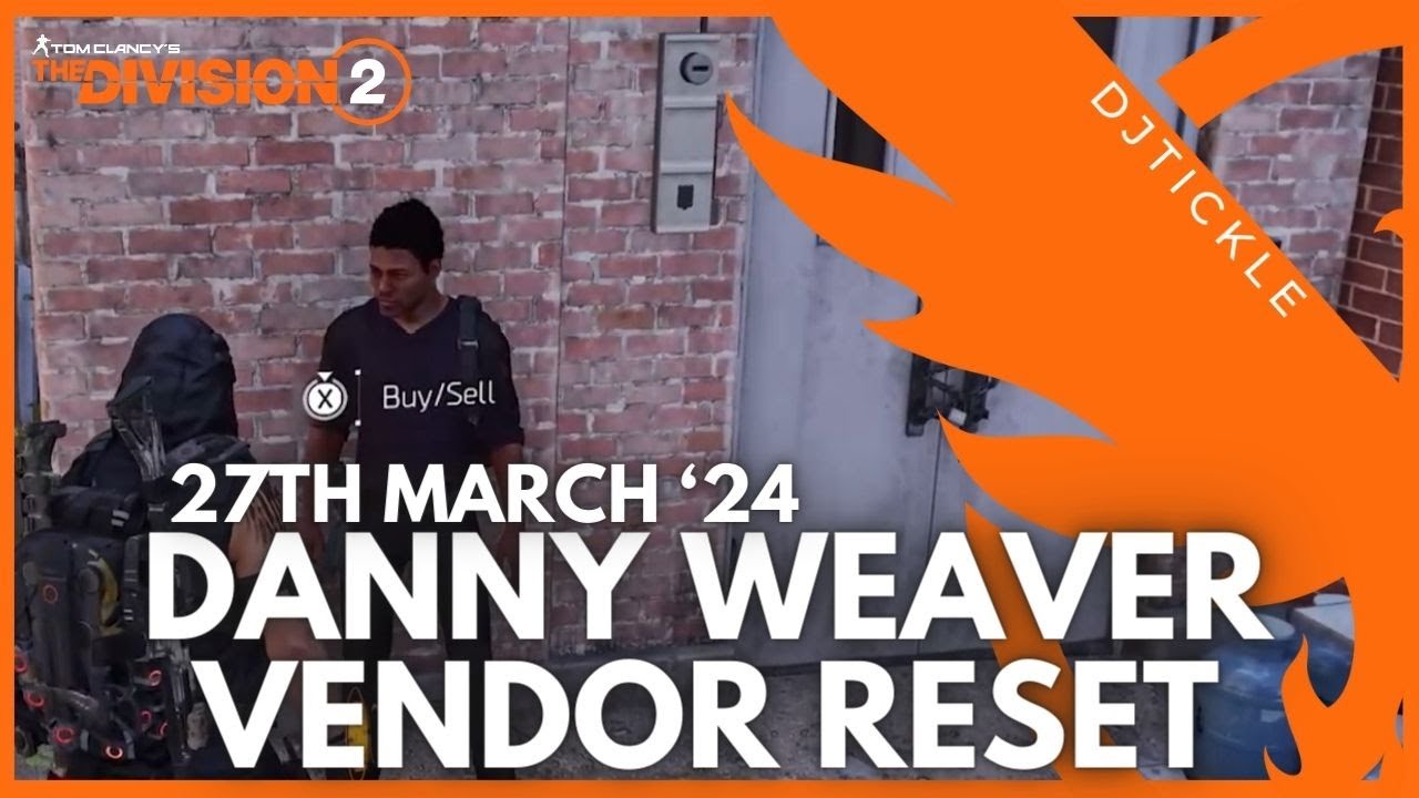 DANNY WEAVER RESET VIDEO! WHAT DOES HE GIVE NOW? 27TH MARCH 2024 VENDOR ...