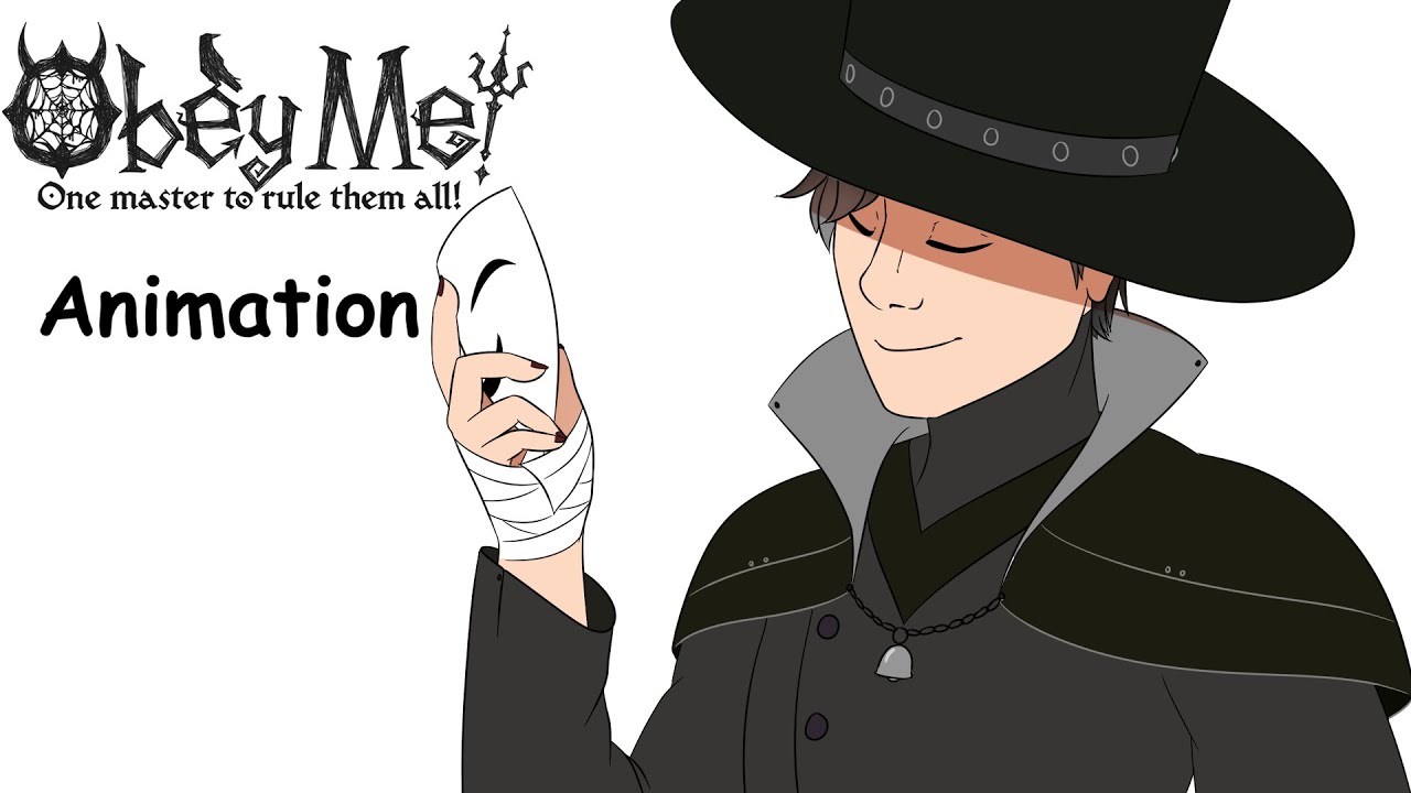 MC gets a Halloween Mask - Obey Me Animation - YouTube