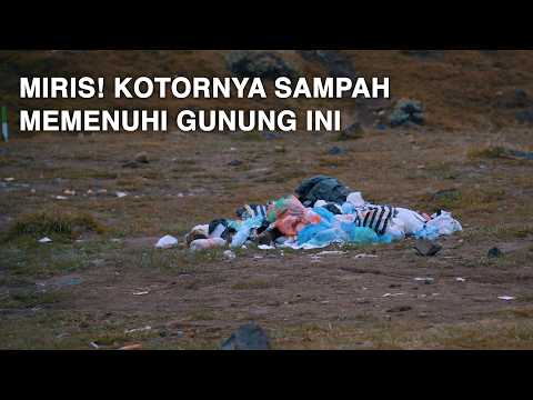 GUNUNG GEDE - Miris! Kotornya Sampah Memenuhi Gunung Ini / part #2 Jawa Barat