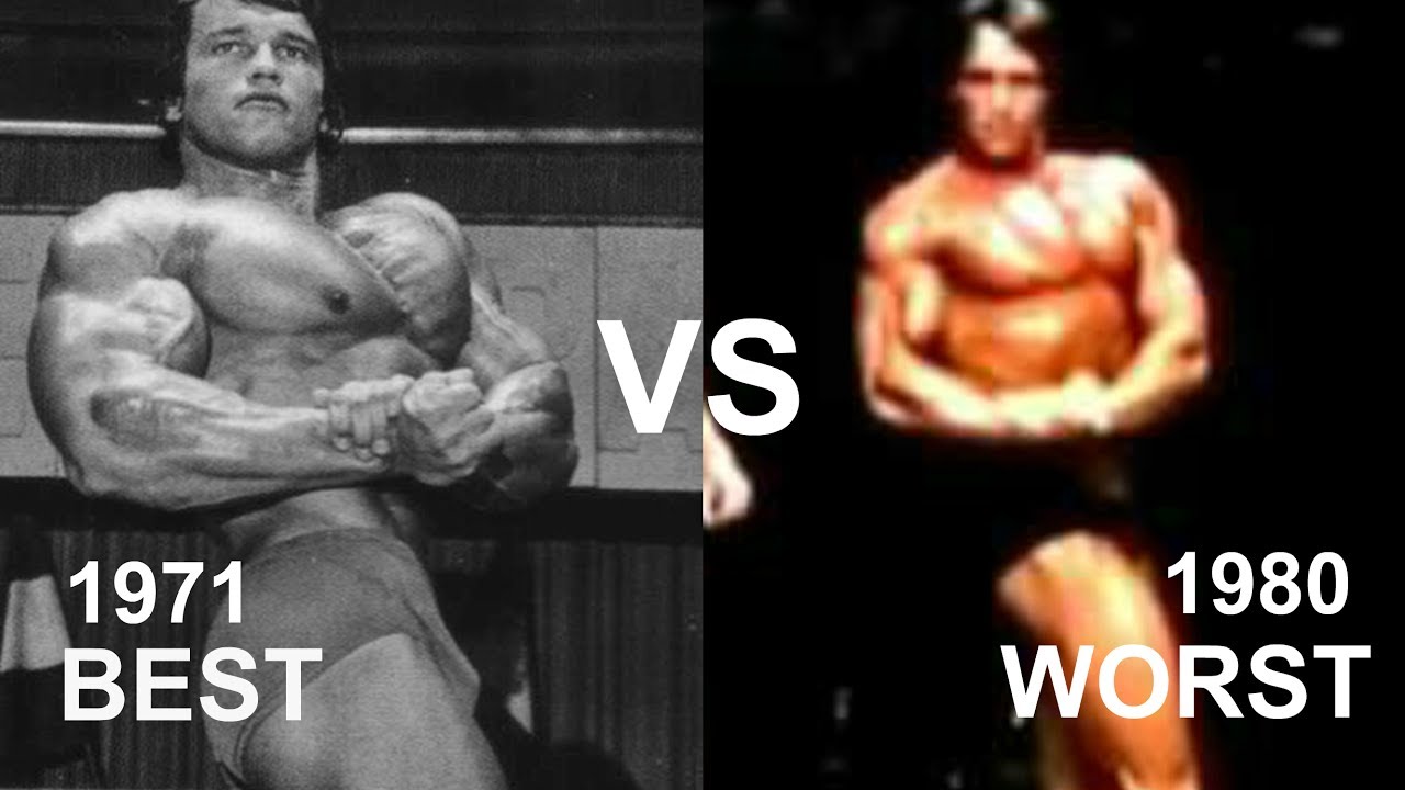 Arnold's Worst Physique VS Arnold's Best Physique - YouTube