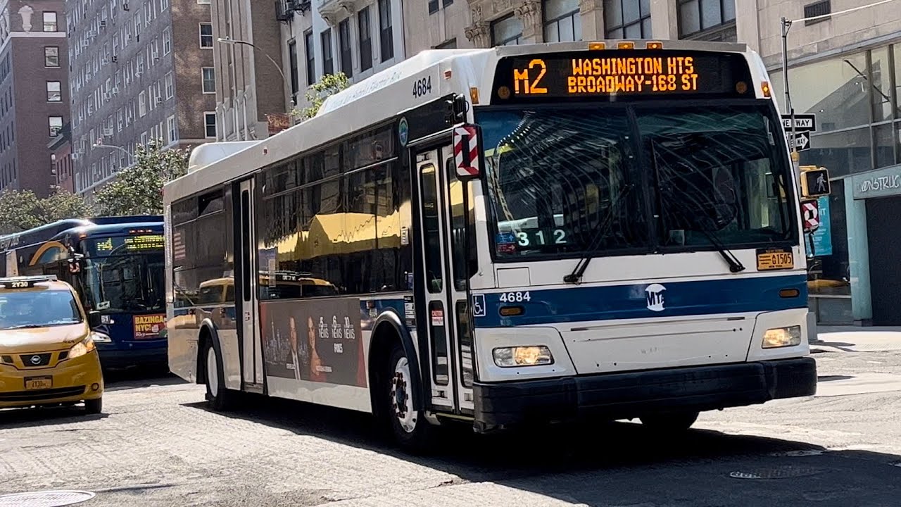 NYCT Bus: 2010 Orion VII Next Gens #4664 & #4684 on the M2 LTD / M3 at ...