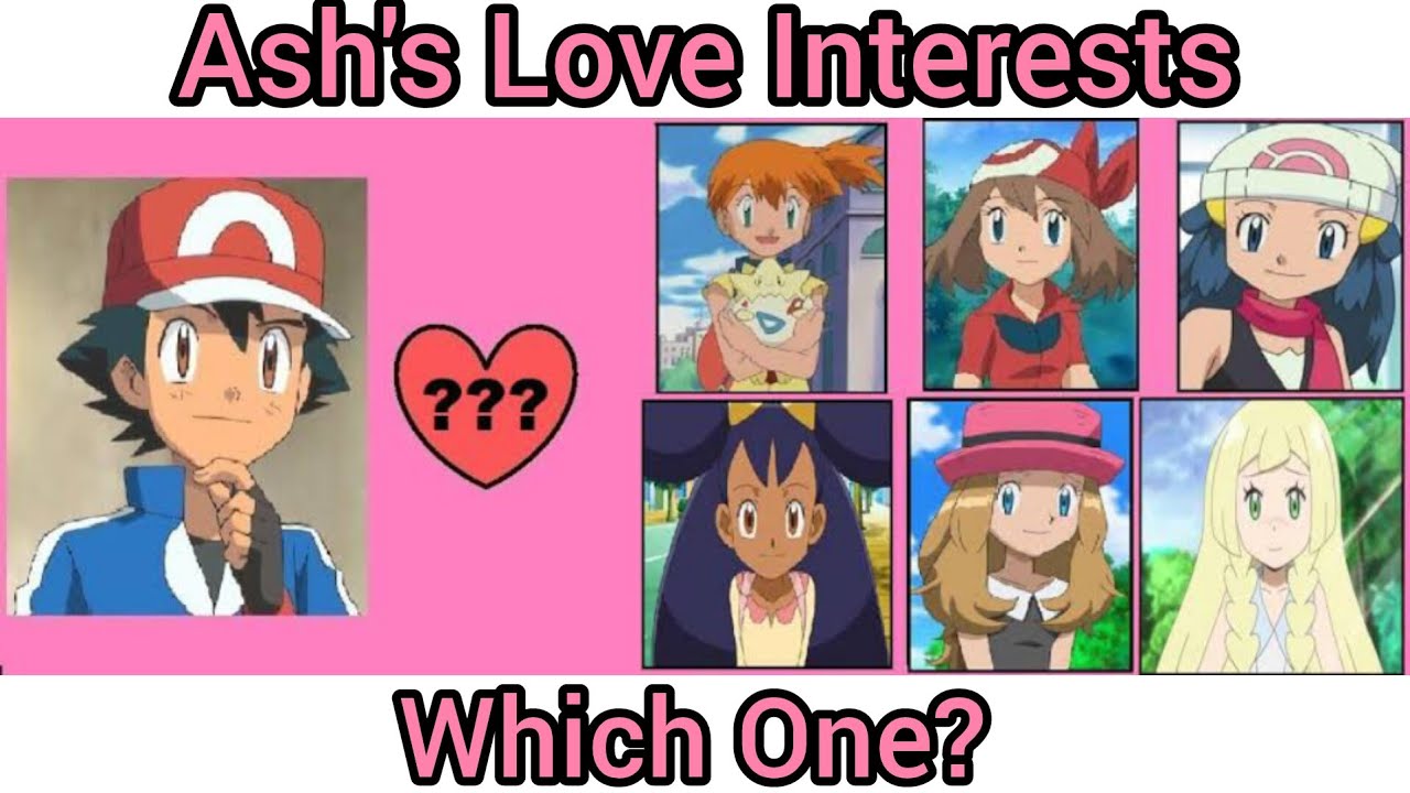 All of Ash's Pokemon Love interests, Ranked From Worst to Best #pokemon ...
