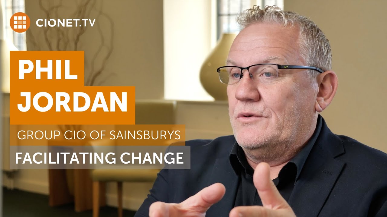 Phil Jordan - Group CIO of Sainsburys - Facilitating change - YouTube