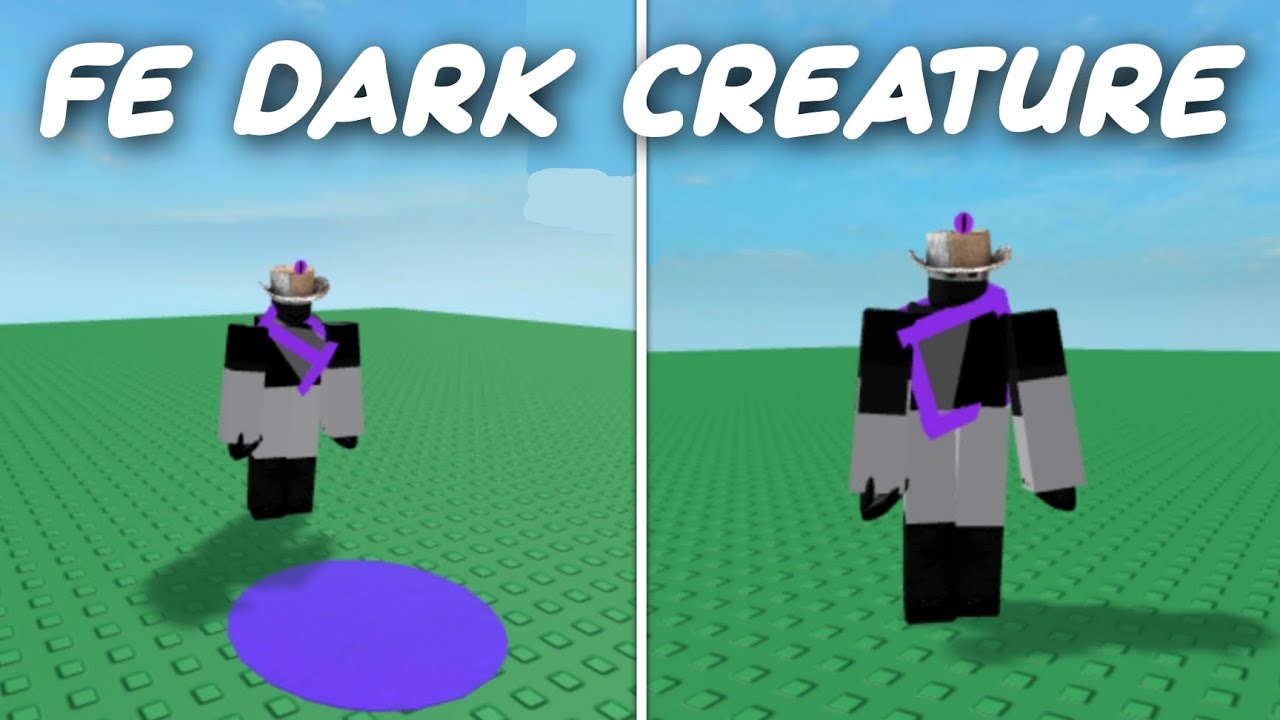 FE Dark Creature Script | Fluxus and Hydrogen - YouTube