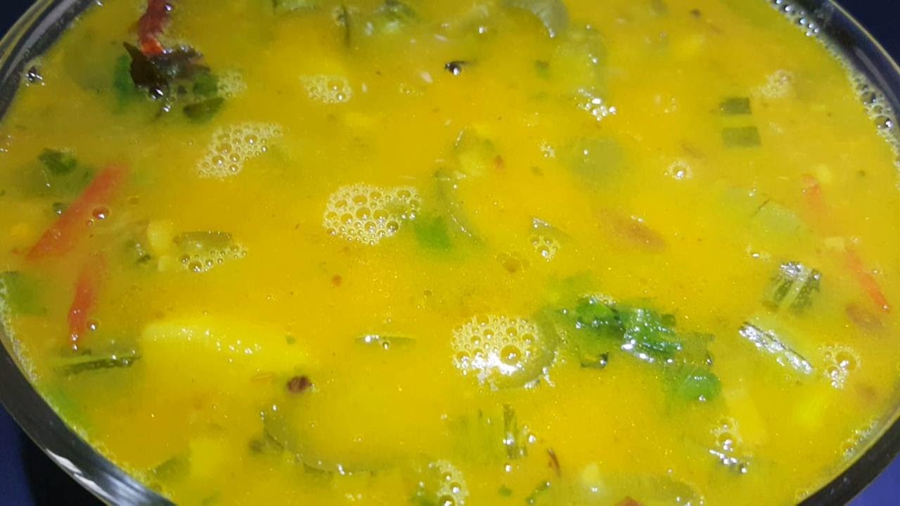 Snake Gourd Dhal Curry : Tasty Traditional Podalanga Curry - YouTube