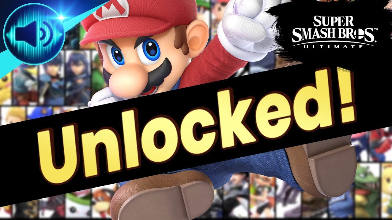 Super Smash Bros Ultimate Unlocked Sound Effect - YouTube