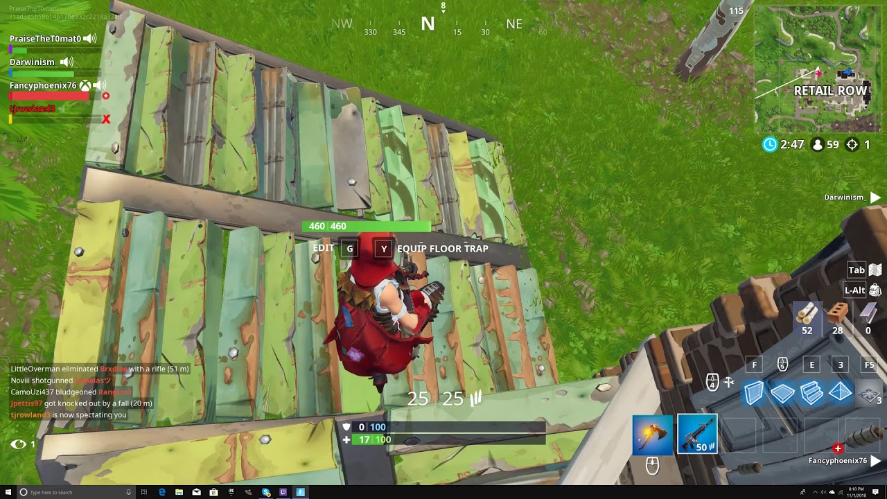 Fortnite: Death | Shot with GeForce - YouTube