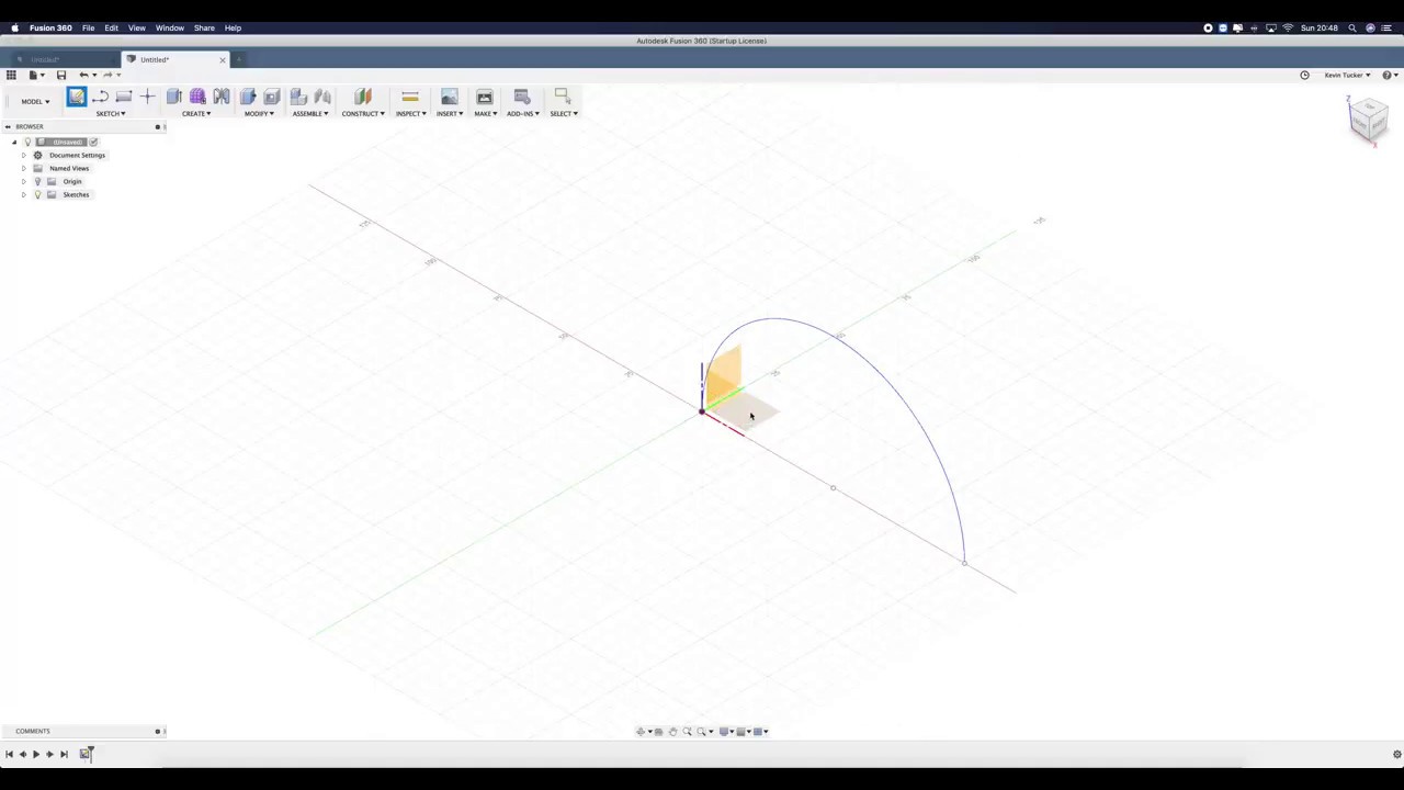 Horn in Fusion 360 using Loft command. - YouTube