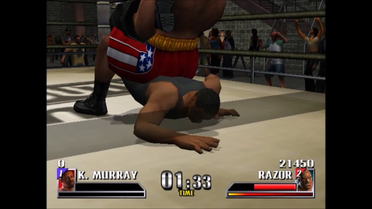 Def Jam Vendetta - Razor in action ! Male on Male fighting - YouTube