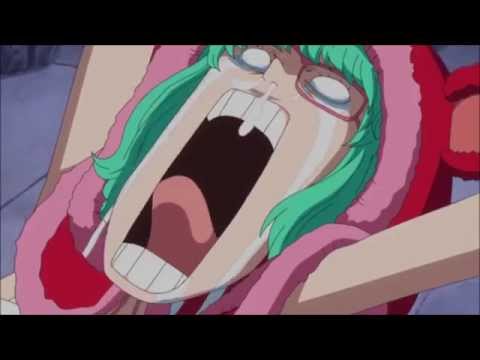 One piece - Usopp knocks Sugar out - YouTube