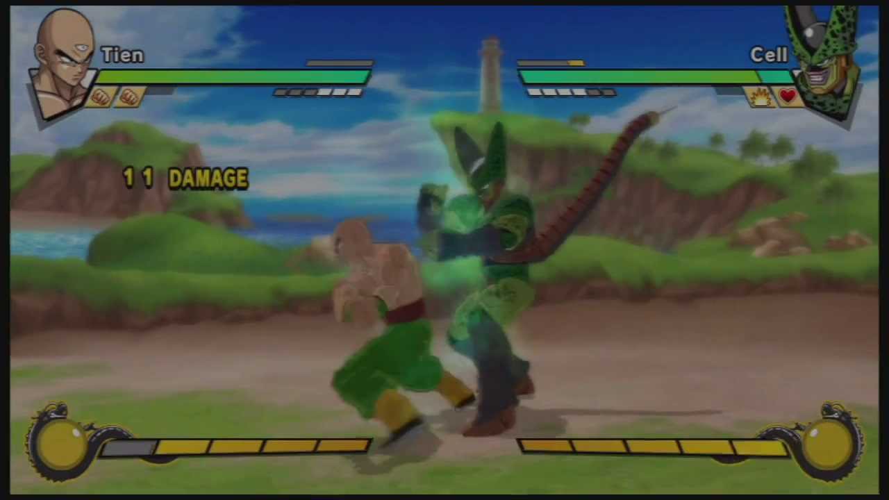 Dragon Ball Z Burst Limit: Cell Saga - Ep.13 Tien vs Cell! [HD] - YouTube