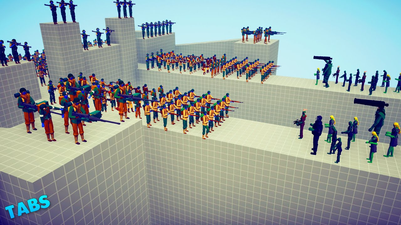 WW2 US ARMY ⭐Vs🧟 ZOMBIE FACTION - Totally Accurate Battle Simulator ...