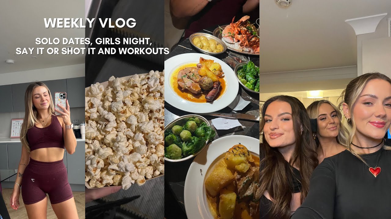 WEEKLY VLOG | SAY IT OR SHOT IT WITH MIA GREEN | festivities and girl ...