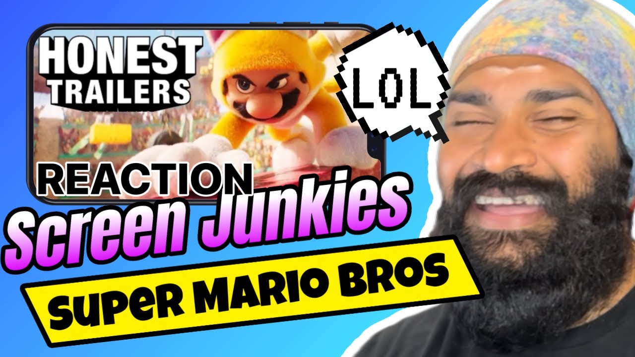 SUPER MARIO BROS - HONEST TRAILERS | REACTION | SCREEN JUNKIES | - YouTube