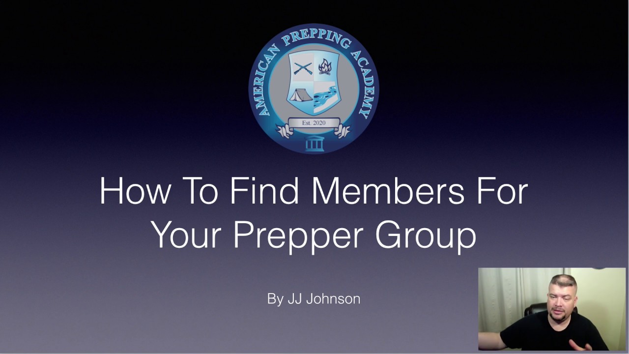Top 5 Ways To Find Prepper Group Members - YouTube