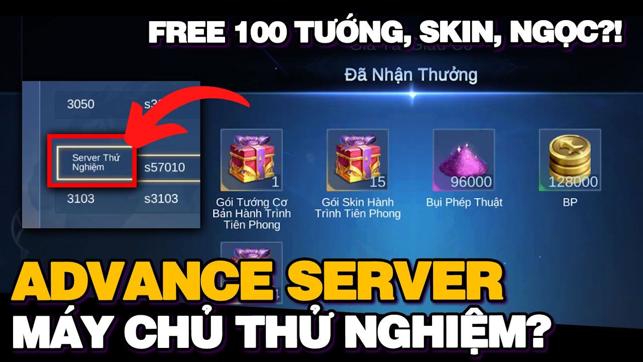 MLBB | MÁY CHỦ THỬ NGHIỆM LÀ GÌ? VÀO ADVANCE SERVER THẾ NÀO NĂM 2025 ...