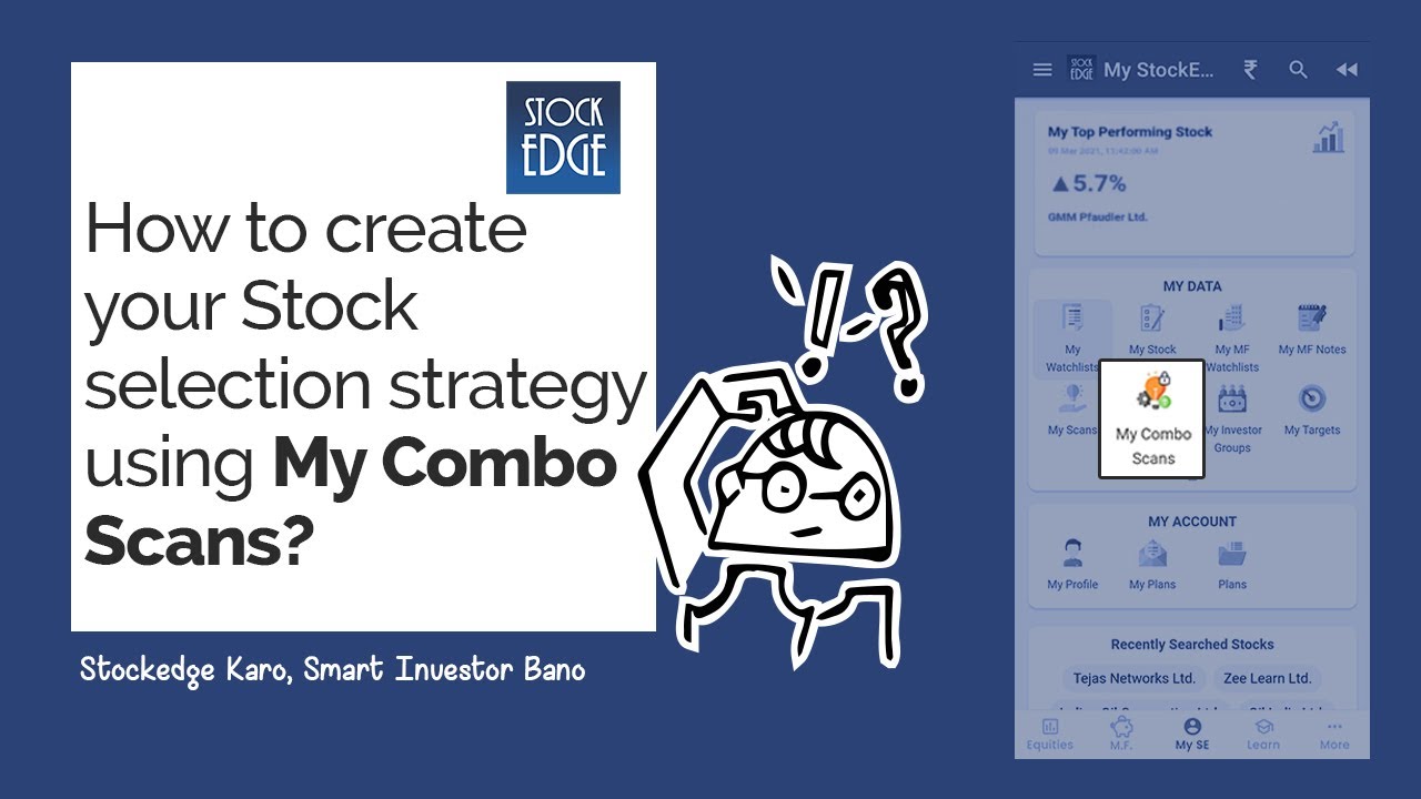 How to create your Stock selection strategy using My Combo Scans? - YouTube