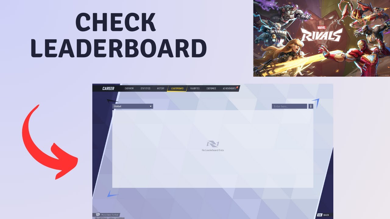 How to check Leaderboard in Marvel Rivals - YouTube
