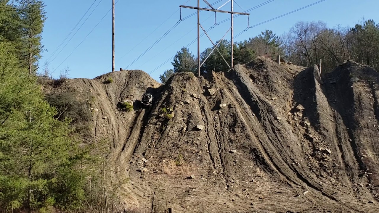 Turbo RZR Hillclimb Powerline Hill Redbird Indiana - YouTube