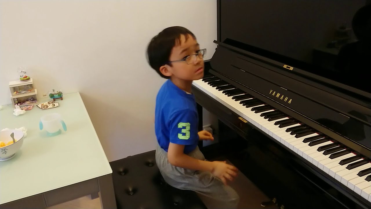 Jonah Ho (age 8): Beethoven Moonlight Sonata Movement 3 (貝多芬 月光奏鳴曲 第三樂章 ...