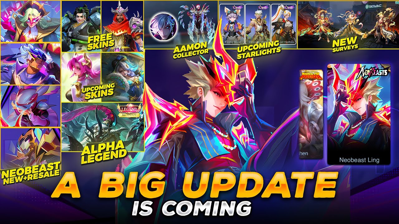 A BIG UPDATE IS COMING | NEOBEAST | ALPHA LEGEND | UPCOMING STARLIGHT ...