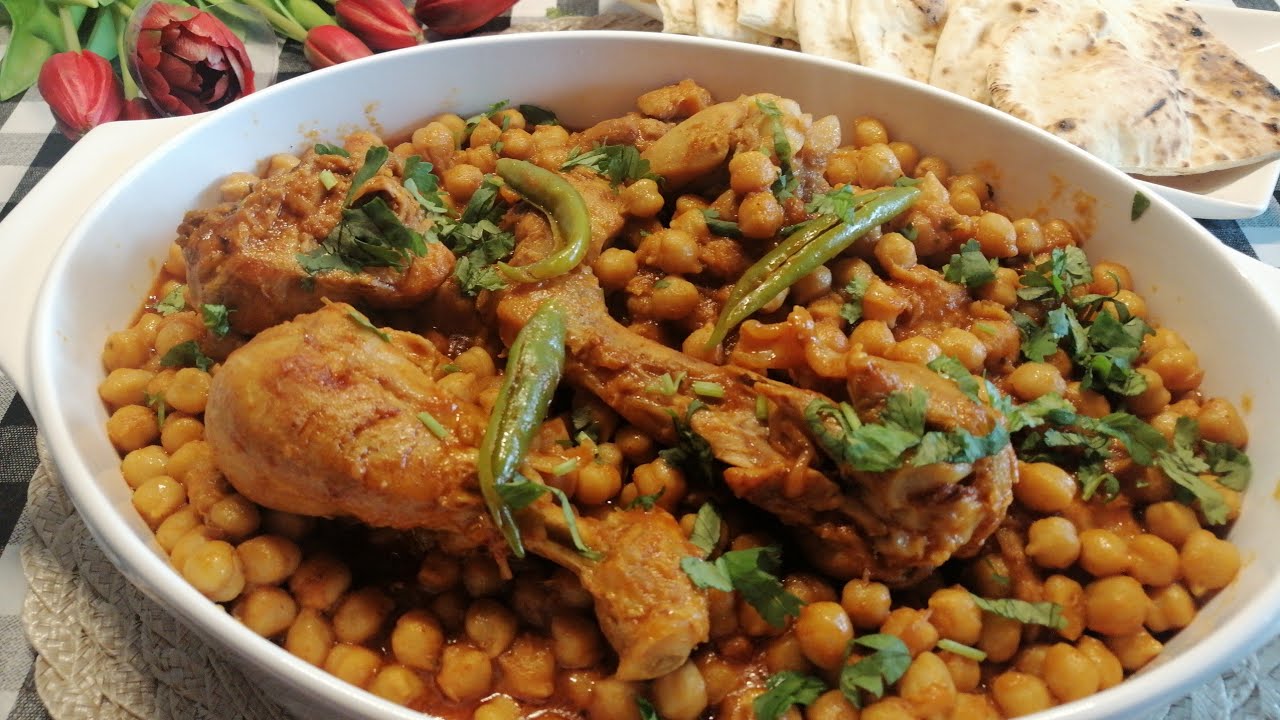 Easy Murgh Cholay - Chicken Cholay Recipe//Easy and tasty Recipe by ...