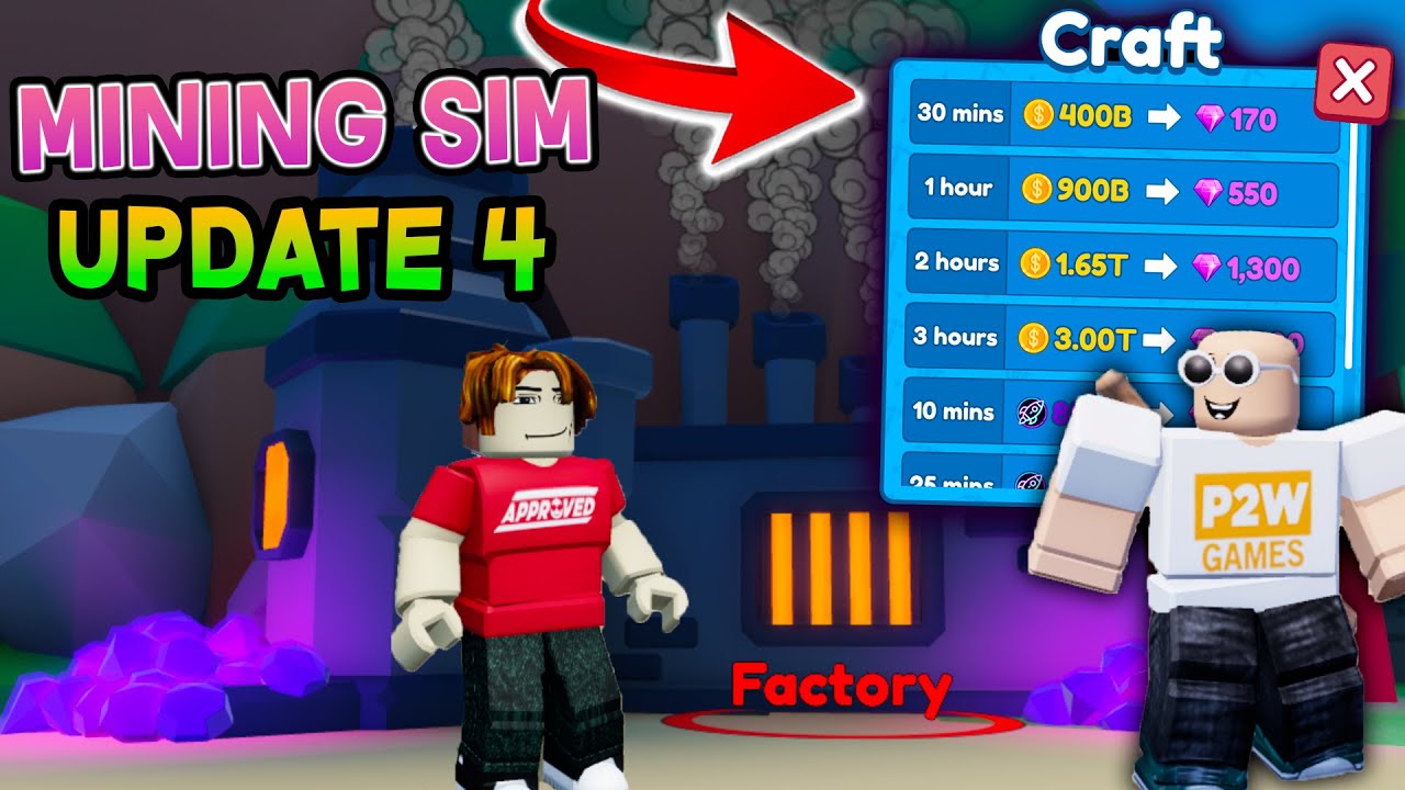 😲I Got Lucky Hatching Pets in Update 4 Mining Simulator 2 (Roblox ...