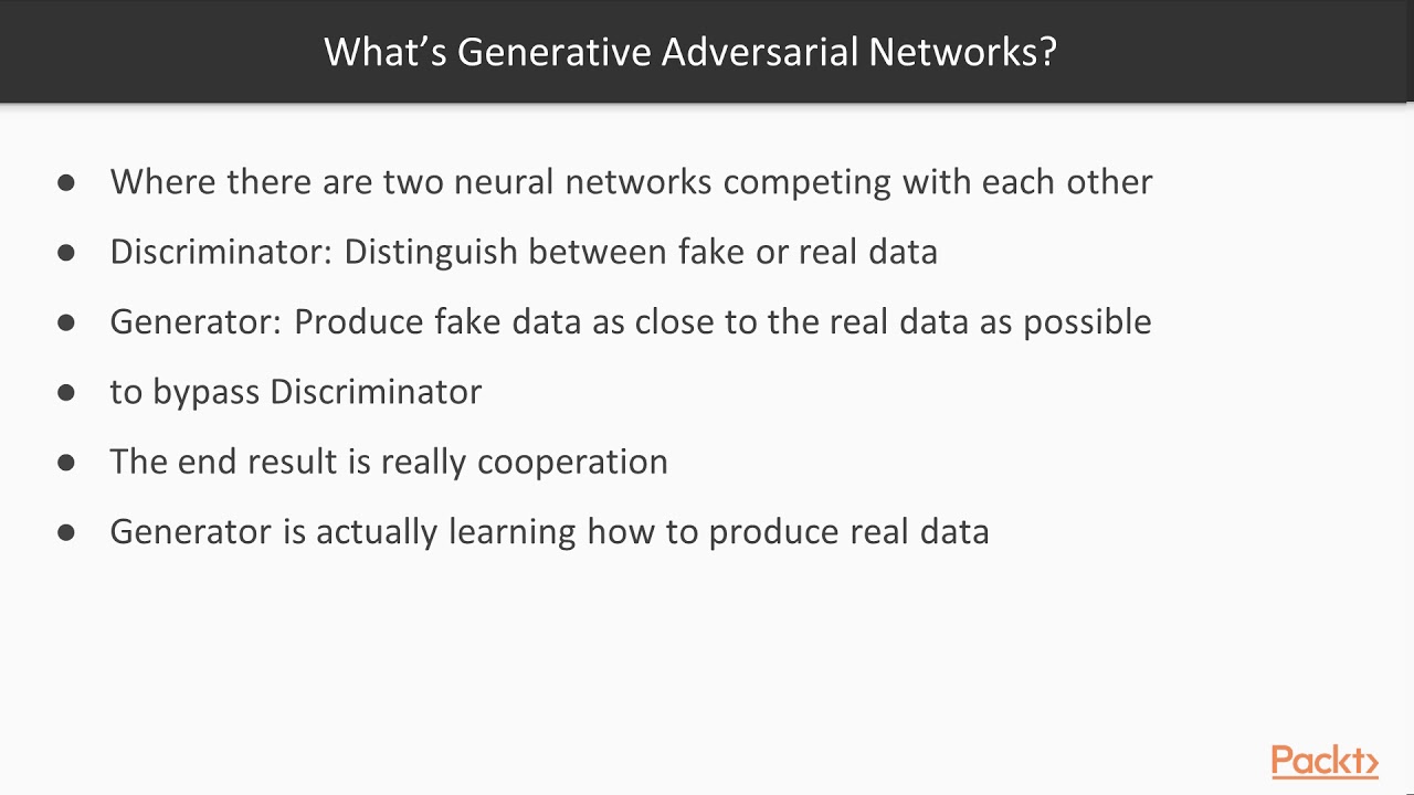 Hands-On Deep Learning for Computer Vision: Introduction to GANs ...