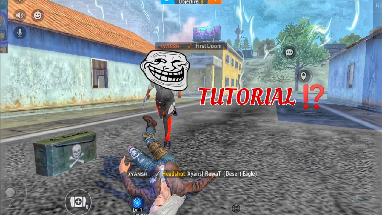 Tutorial ⁉️💀 #freefire #headshot - YouTube