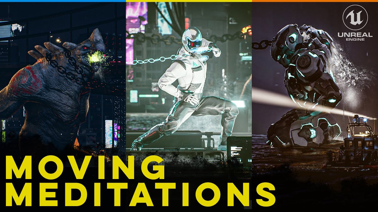 Moving Meditations - 3D Render Challenge Submission - YouTube