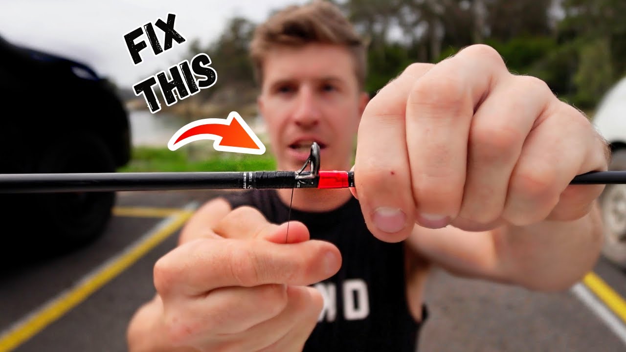 Repairing Rod Guide (QUICK & EASY) - YouTube