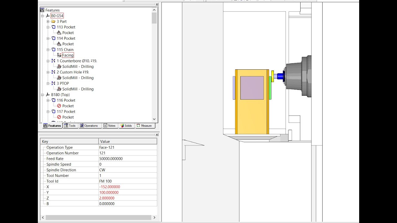 ESPRIT CAM for HMC with Tombstone manager for multiple part setup ...